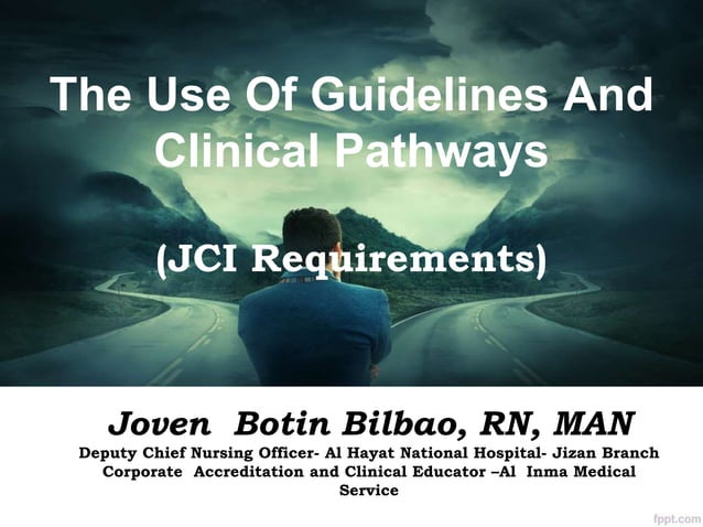 The use of guidelines and clinical pathways | PPTX | Healthcare ...