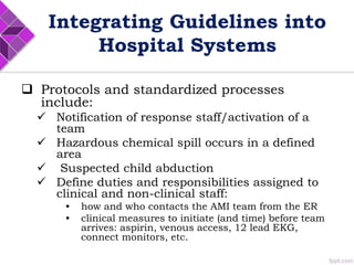 The use of guidelines and clinical pathways | PPTX