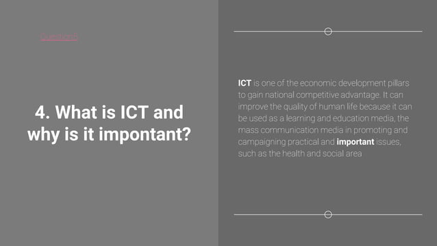 The use of ict in education | PPTX