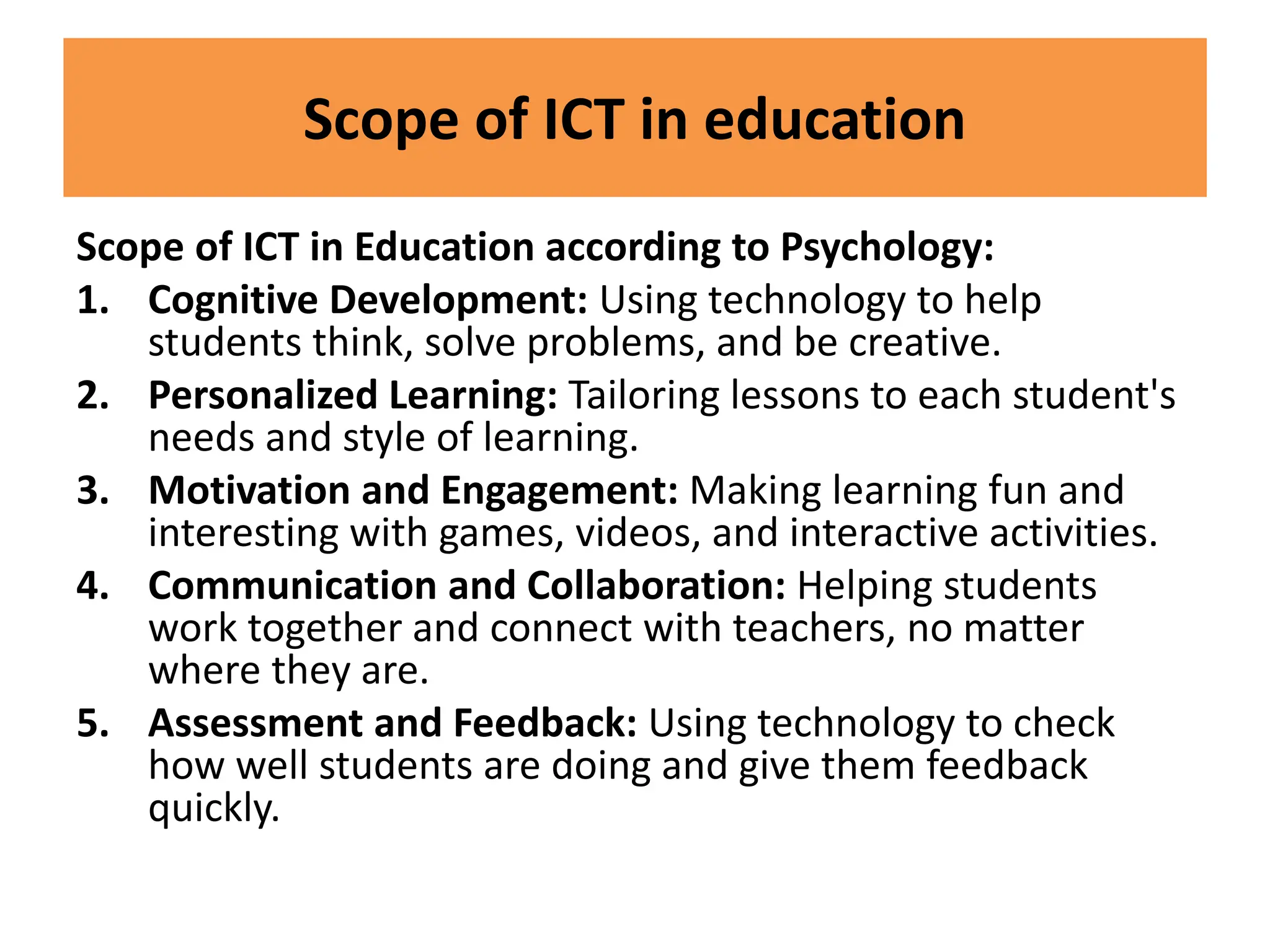 The use of ICT in education according to psychology.pptx