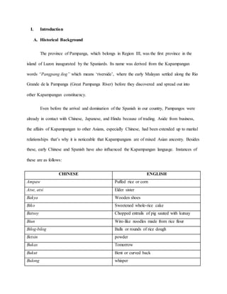 The Use of Kapampangan Adjectives | DOCX