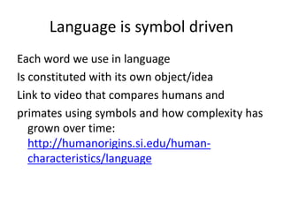 The use of language and it’s different rules | PPT