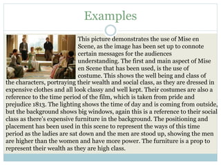 The Use of Mise en-Scene in Our Short Film | PPTX