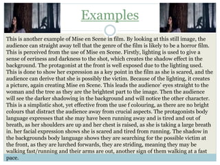 The Use of Mise en-Scene in Our Short Film | PPTX