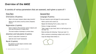 The Use of MMSE and MoCA in Psychiatry.pptx | Brain and Nervous System ...