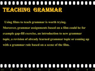 The use of movies in language teaching | PPTX