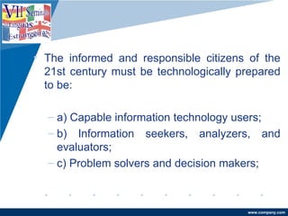 The Use Of New Ict | PPT