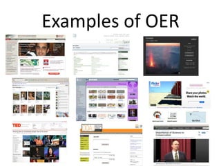 The use of open educational resources | PPTX