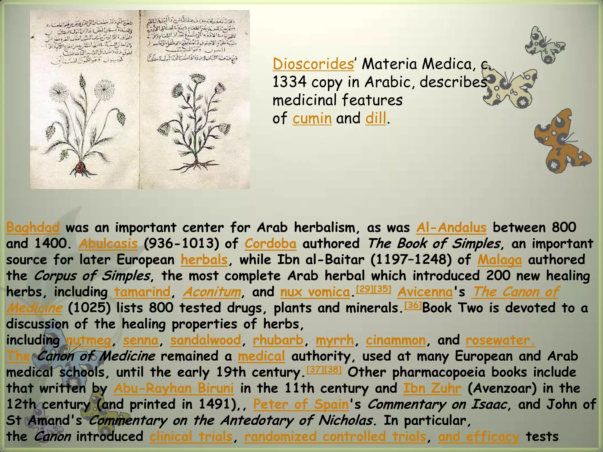 History of Medicinal Plants | PPTX