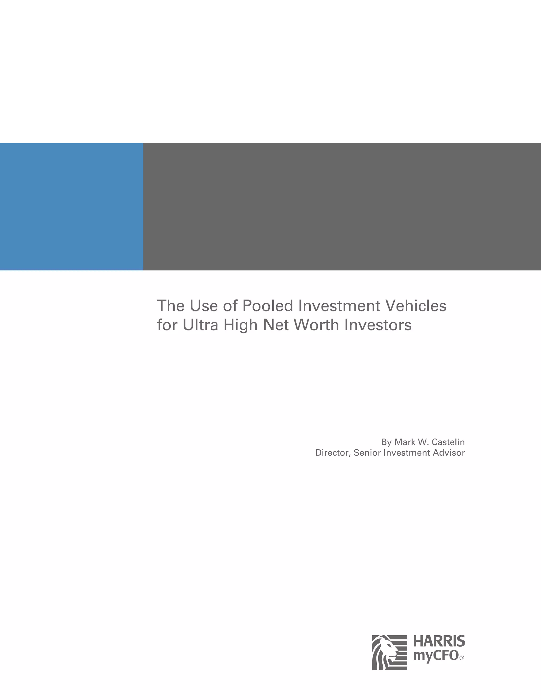 The use of_pooled_investment_vehicles | PDF
