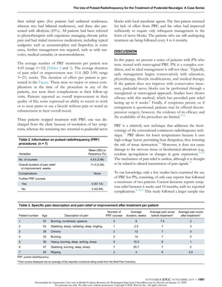 The use of pulsed radiofrequency for the treatment of pudendal ...