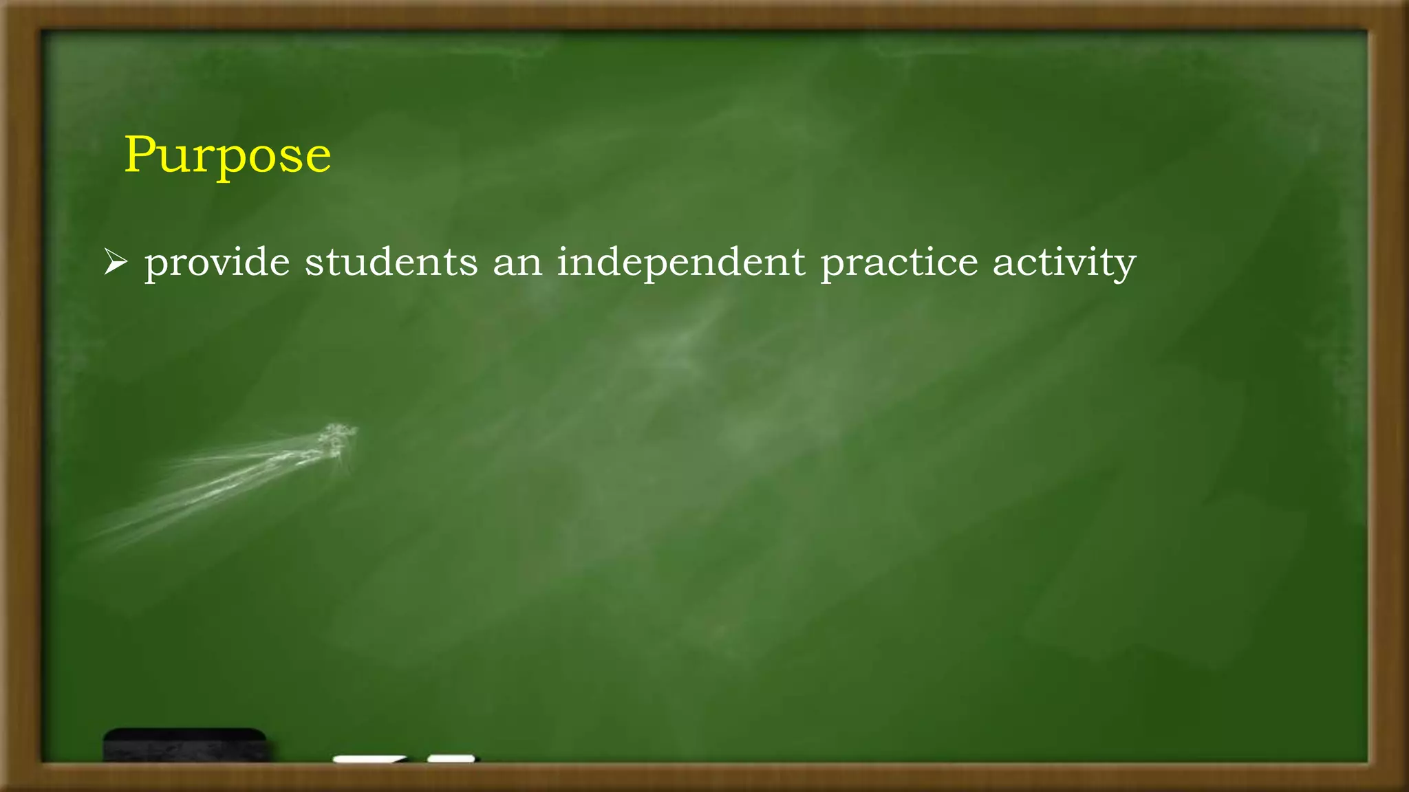 The use of self correcting materials (strategy in teaching math) | PPT