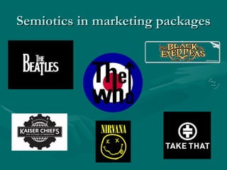 The use of semiotics in music videos and | PPT