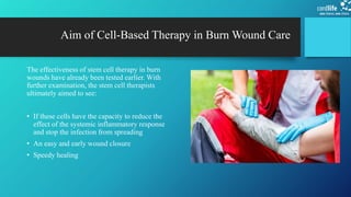 The use of stem cells in burnt wound treatment | PPT