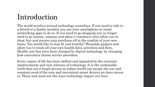 The use of technology | PPT