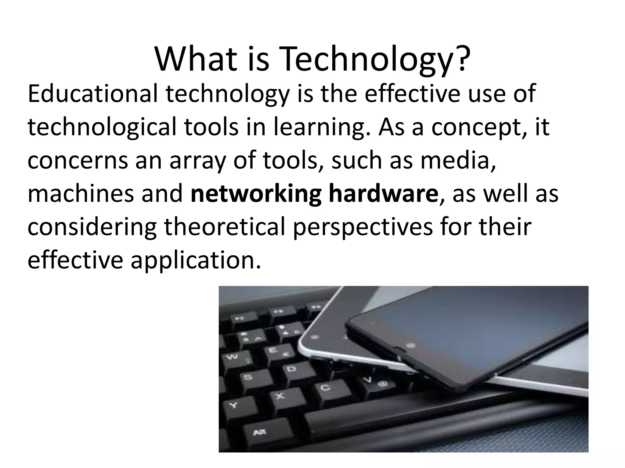 The use of technology in school | PPT