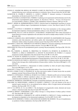 The use of time lapse photography in an in vitro fertilization ...