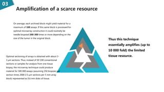 The use of tissue array | PPTX