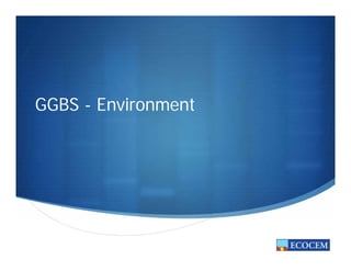 Benefits of using GGBS cement in large concrete pours | PDF
