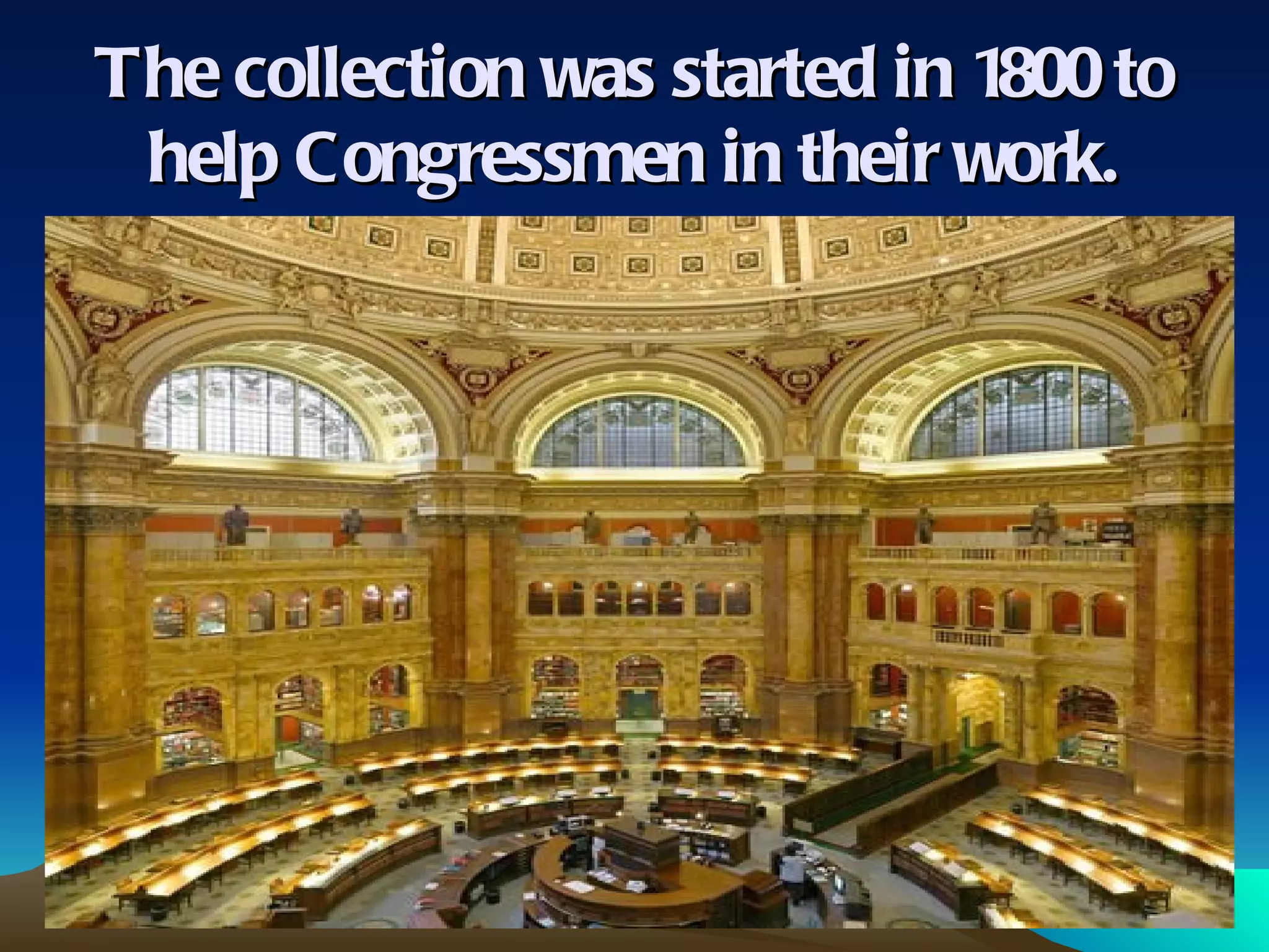 The us library of congress | PPT