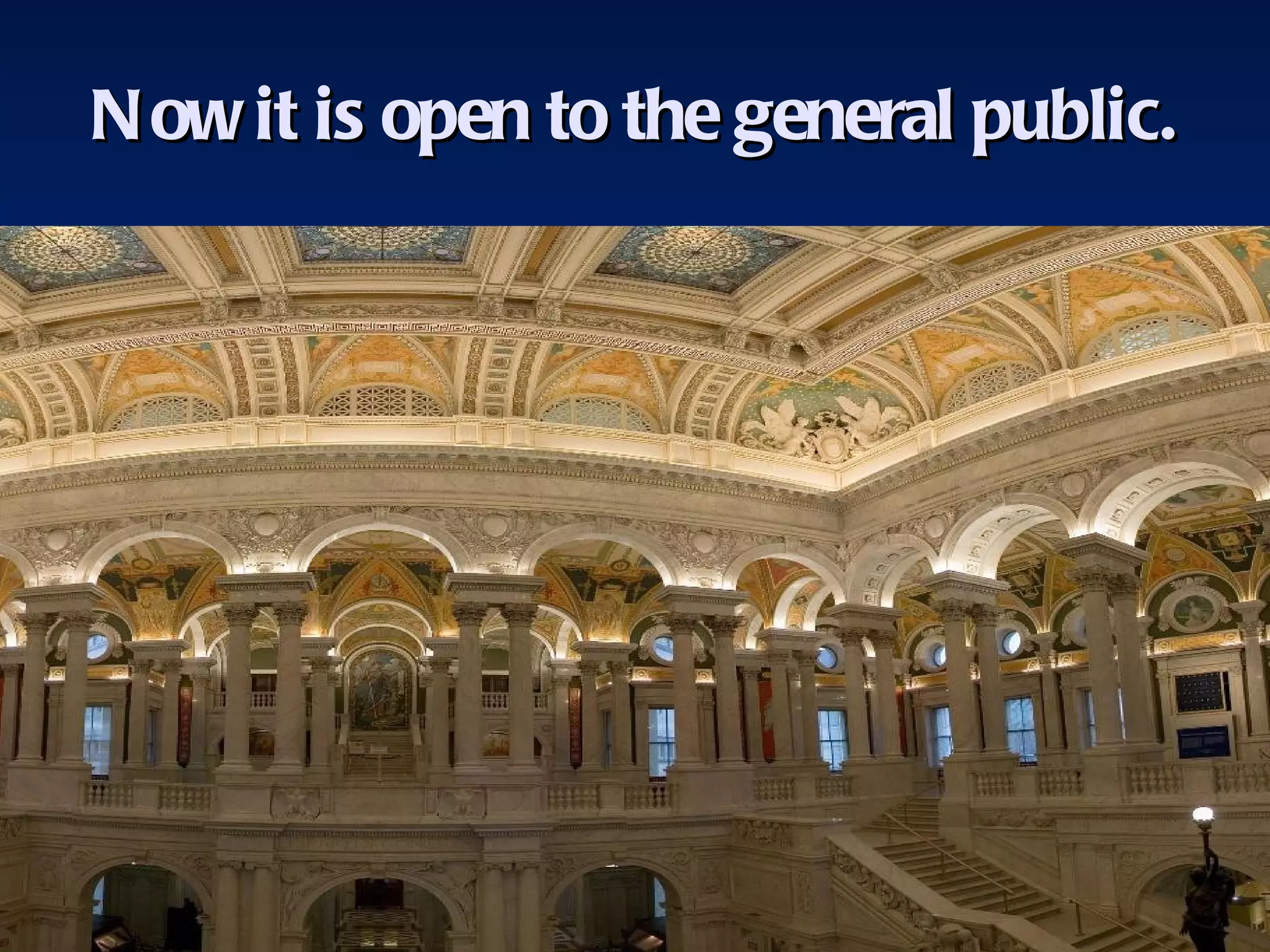 The us library of congress | PPT