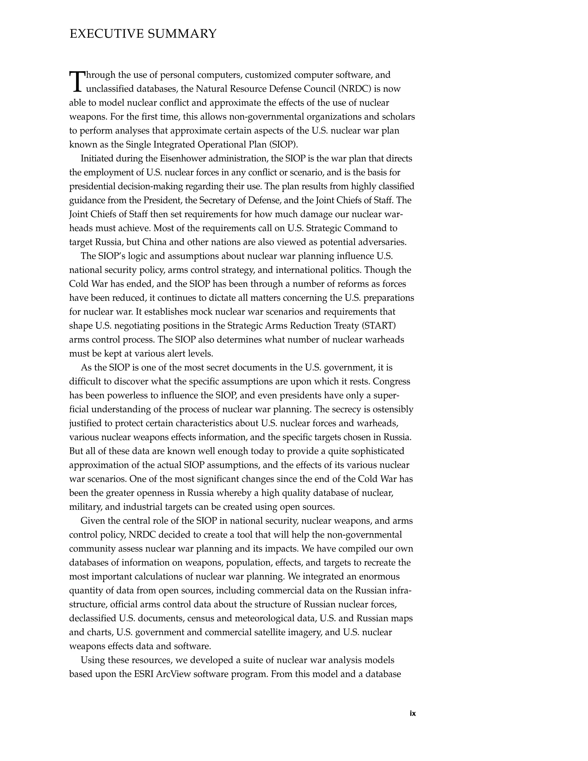 The us nuclear war plan | PDF