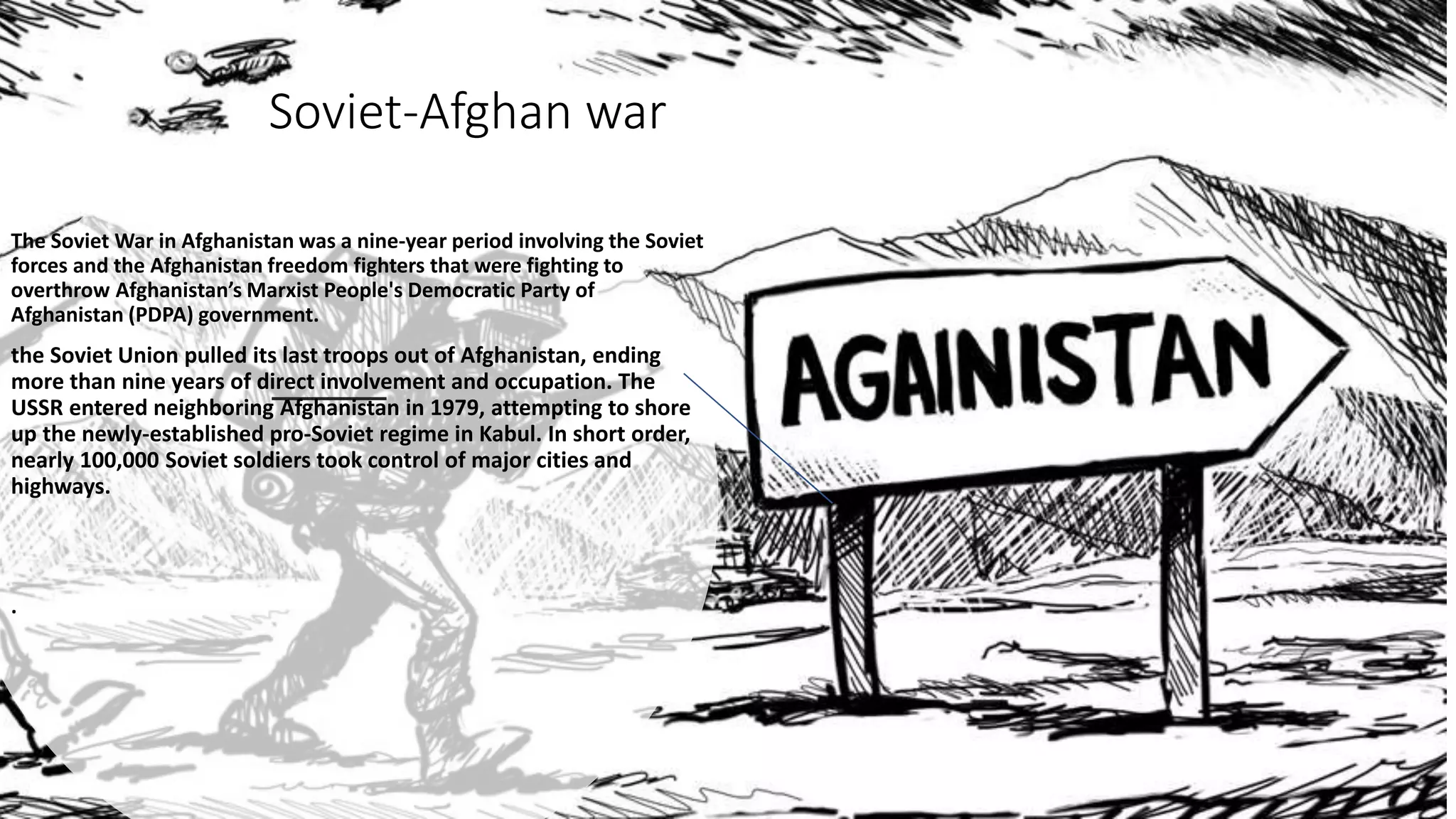 The Soviet-Afghan war | PPTX