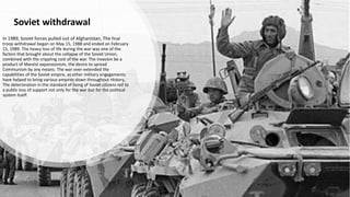 The Soviet-Afghan war | PPTX