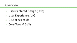 The UX Disciplines | PPT