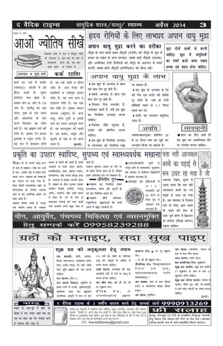 The vaidik times april 2014 | PDF