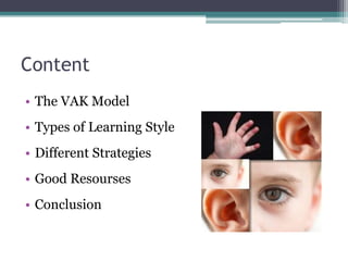 The Vak Model | PPTX