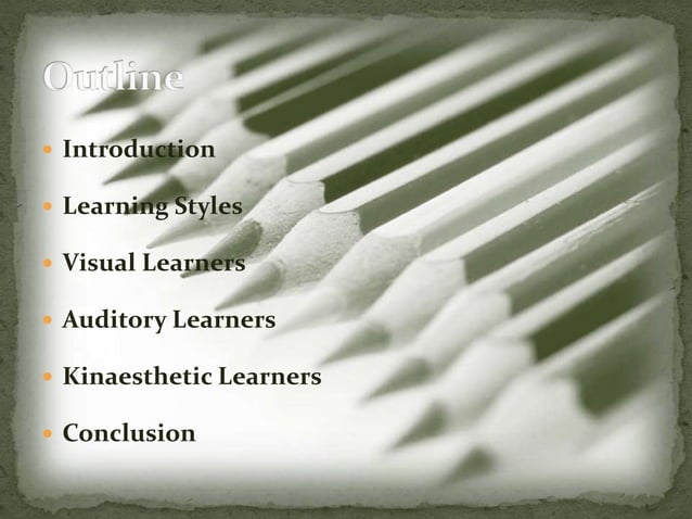 The VAK model. Learning Styles. | PPT