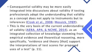 The validity of Assessment.pptx | Standardized Testing | Educational ...