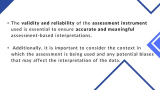The validity of Assessment.pptx | Standardized Testing | Educational ...