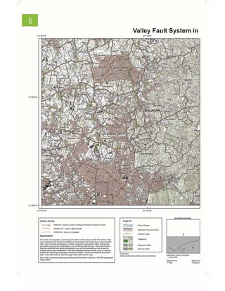 The Valley Fault System in the Greater Manila Area Atlas dost philvolcs ...