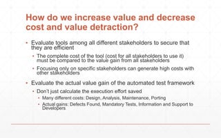 The Value-Adding Tester | PPTX