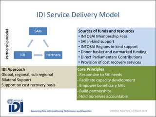 The value and benefit of supreme audit institutions as enablers of good ...