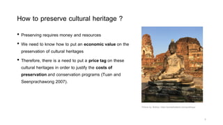 The value of cultural heritage sites in southeast | PDF