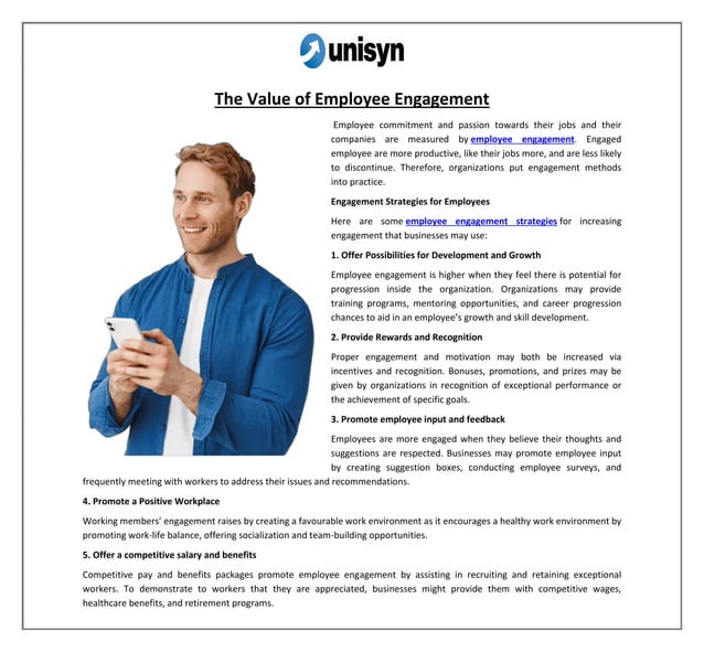 The Value of Employee Engagement | PPT