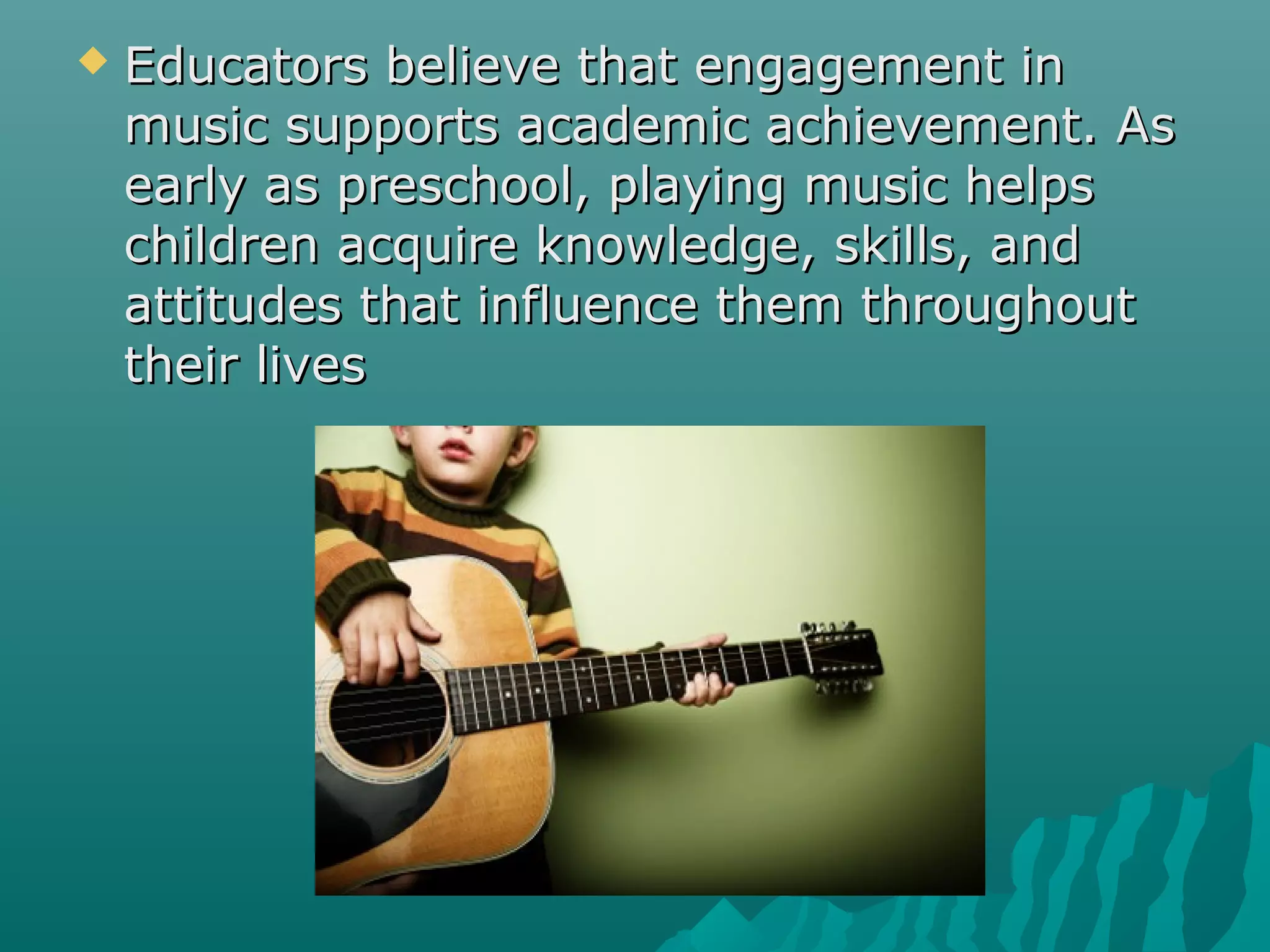 The value of music in education | PPT