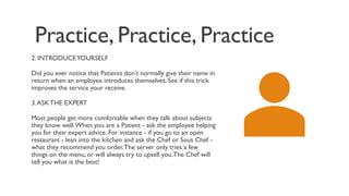 The value of outstanding patient care | PPTX