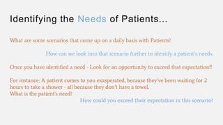 The value of outstanding patient care | PPTX
