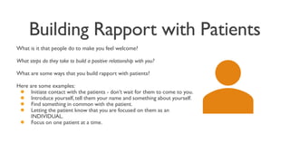 The value of outstanding patient care | PPTX