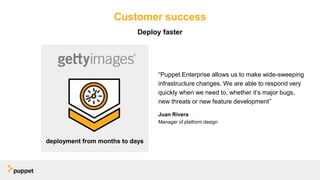 The Value of Puppet Enterprise | PPTX | Cloud Computing | Internet