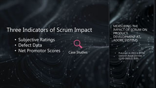 Measuring the Benefits of Scrum | PPT