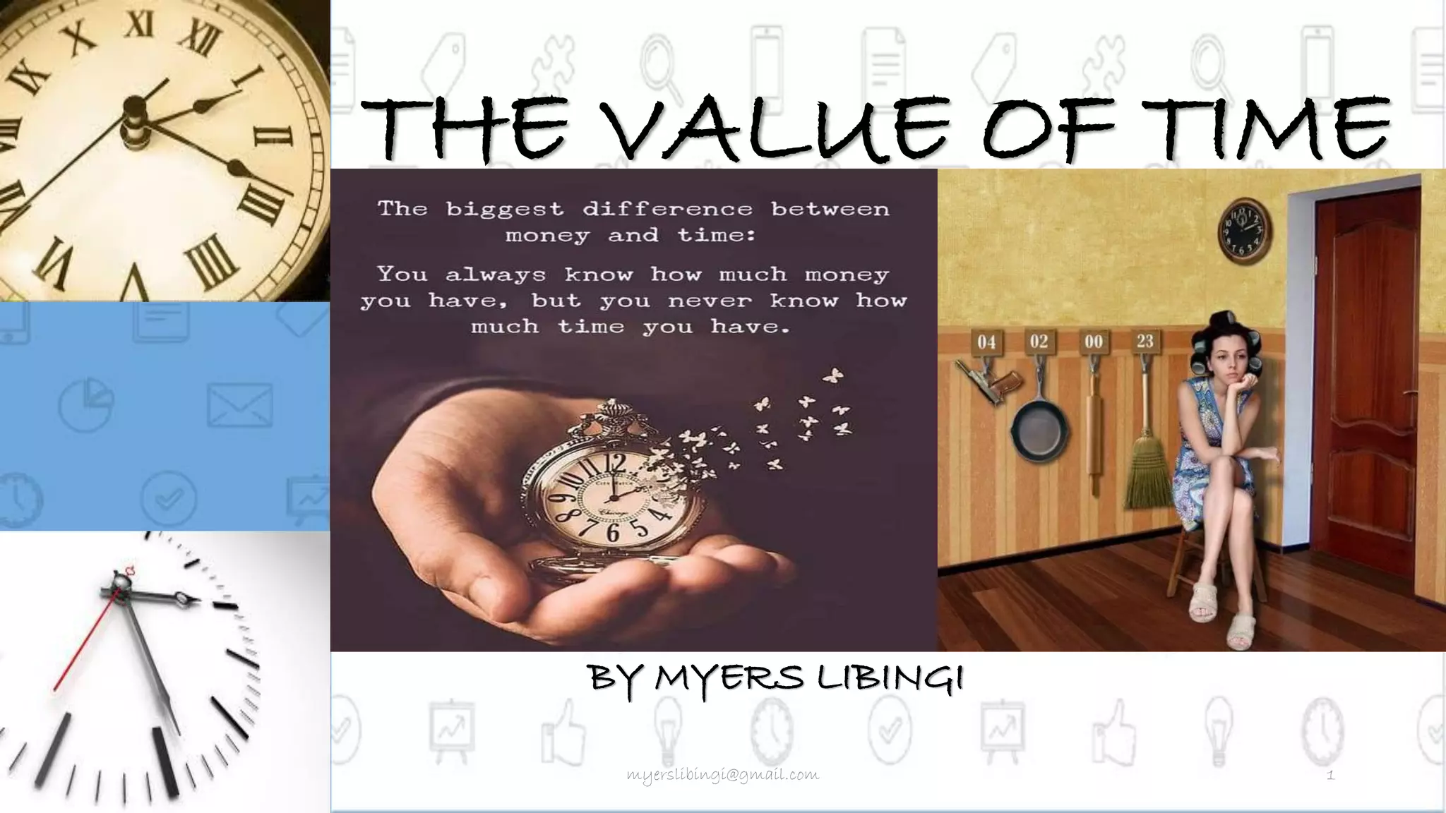 The value of time | PPT