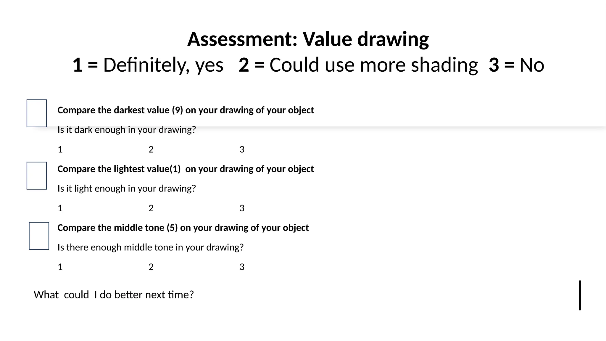 Presentation for Value Scale Art Lesson 1 | PPTX
