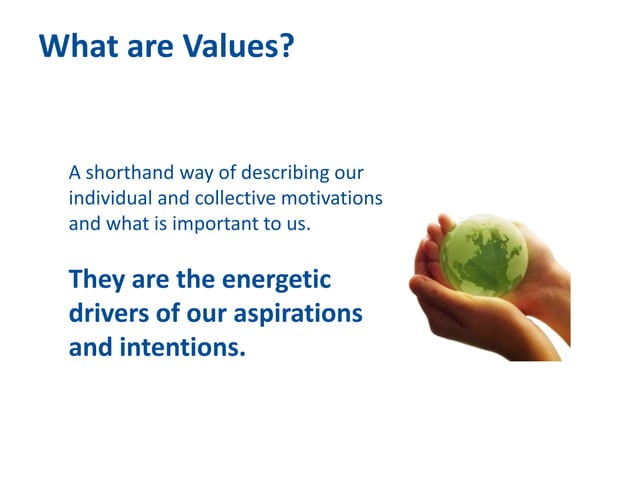 The values driven organisation brazil may 2015 v3 | PPT