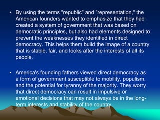 The Values of Democracy and representation.ppt