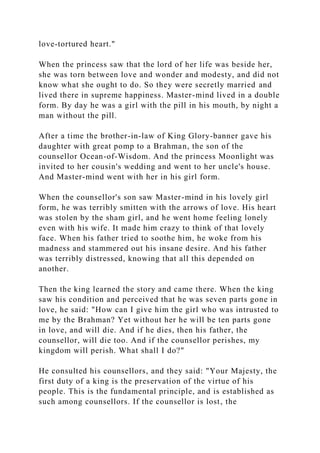 The Vampires Fourteenth StoryThe Man who changed into a Woman a.docx